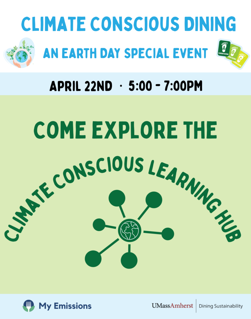 Climate Conscious Dining an Earth Day Special Event - UMass Dining ...
